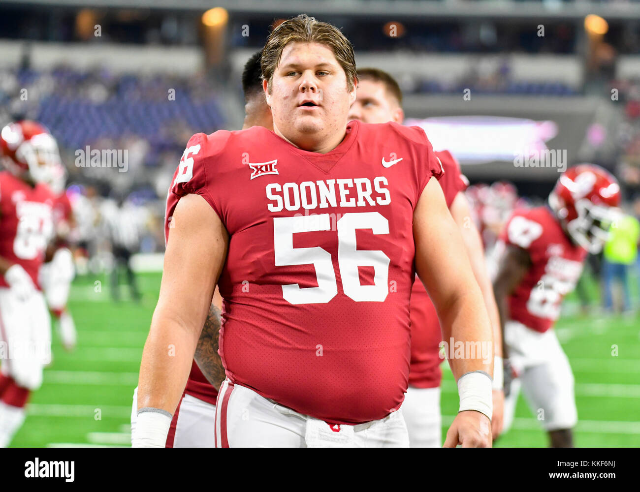 December 02, 2017: Oklahoma Sooners offensive lineman Creed Humphrey ...