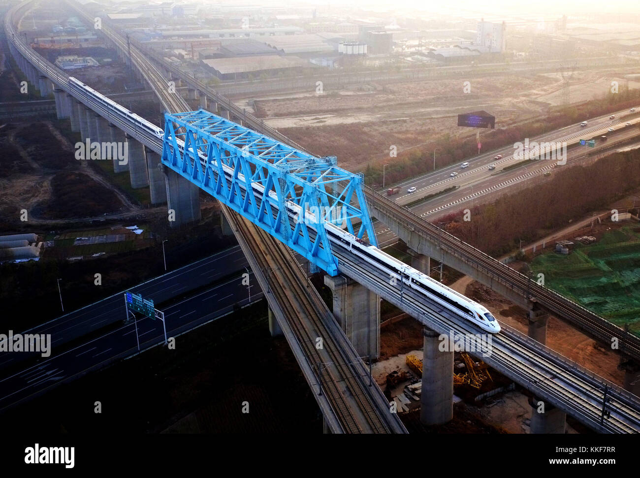 China bullet train in xian hi-res stock photography and images - Alamy