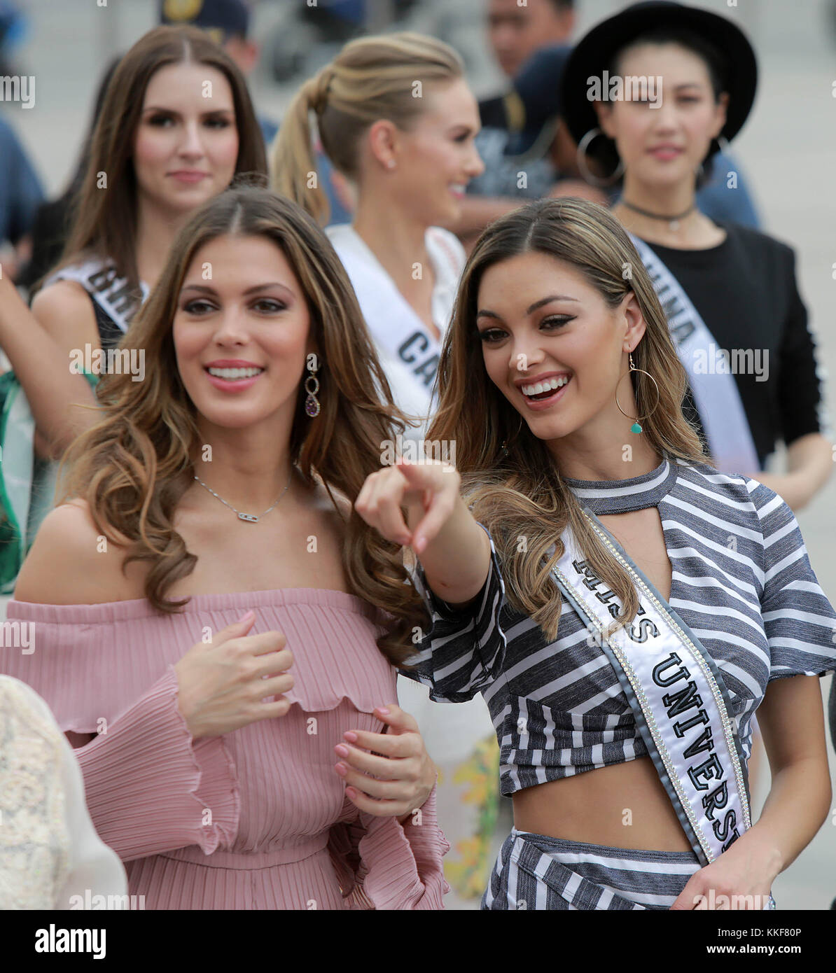 Manila, Philippines. 6th Dec, 2017. Miss Universe 2017 Demi-Leigh Nel ...