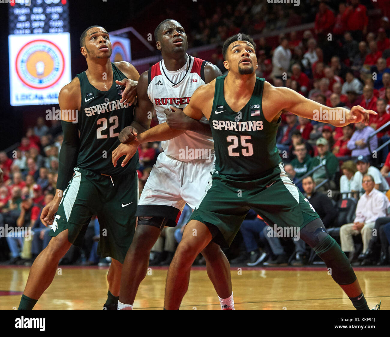 Michigan state spartans forward kenny goins 25 hi-res stock photography ...