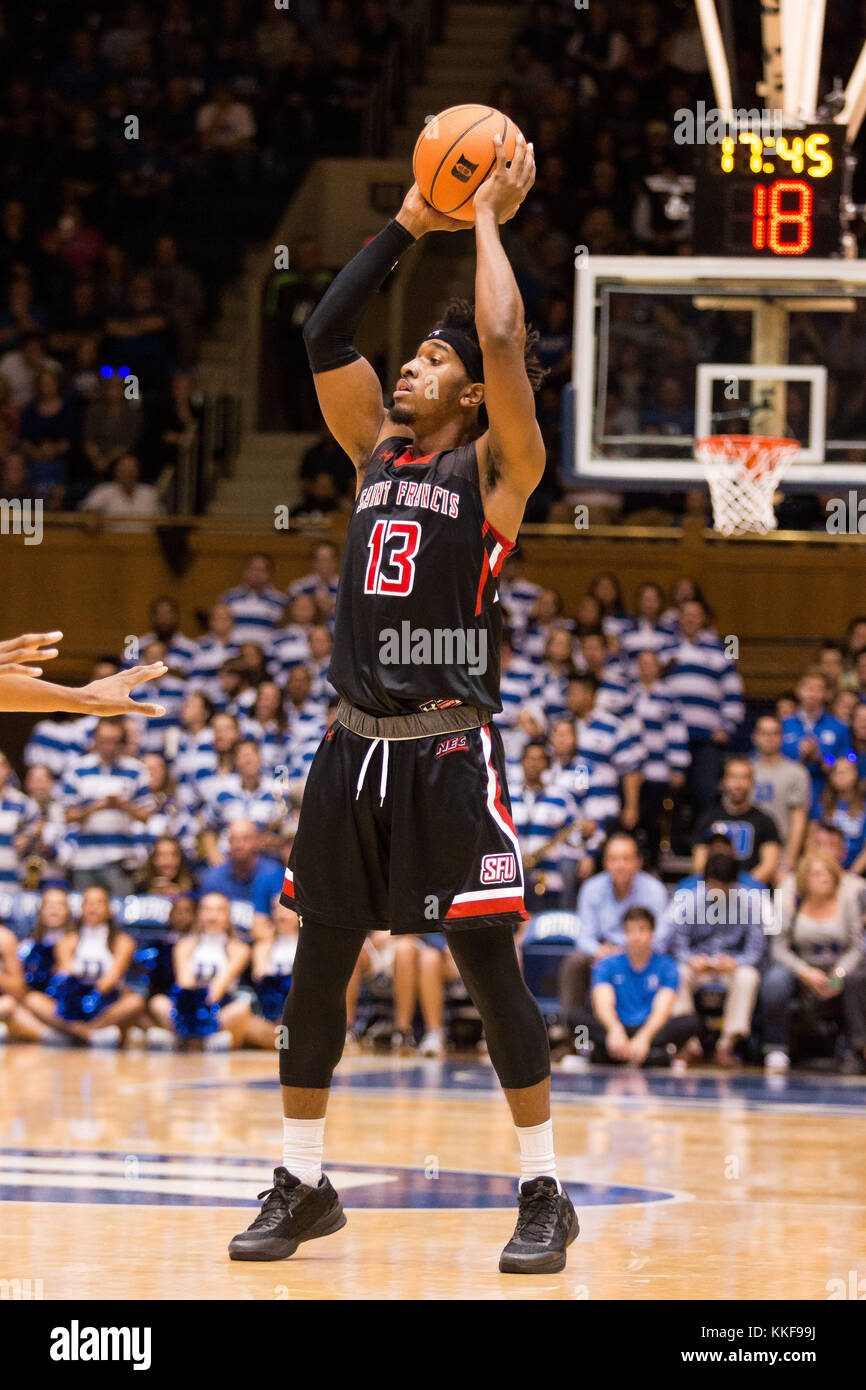 St francis red flash mens basketball hi-res stock photography and ...