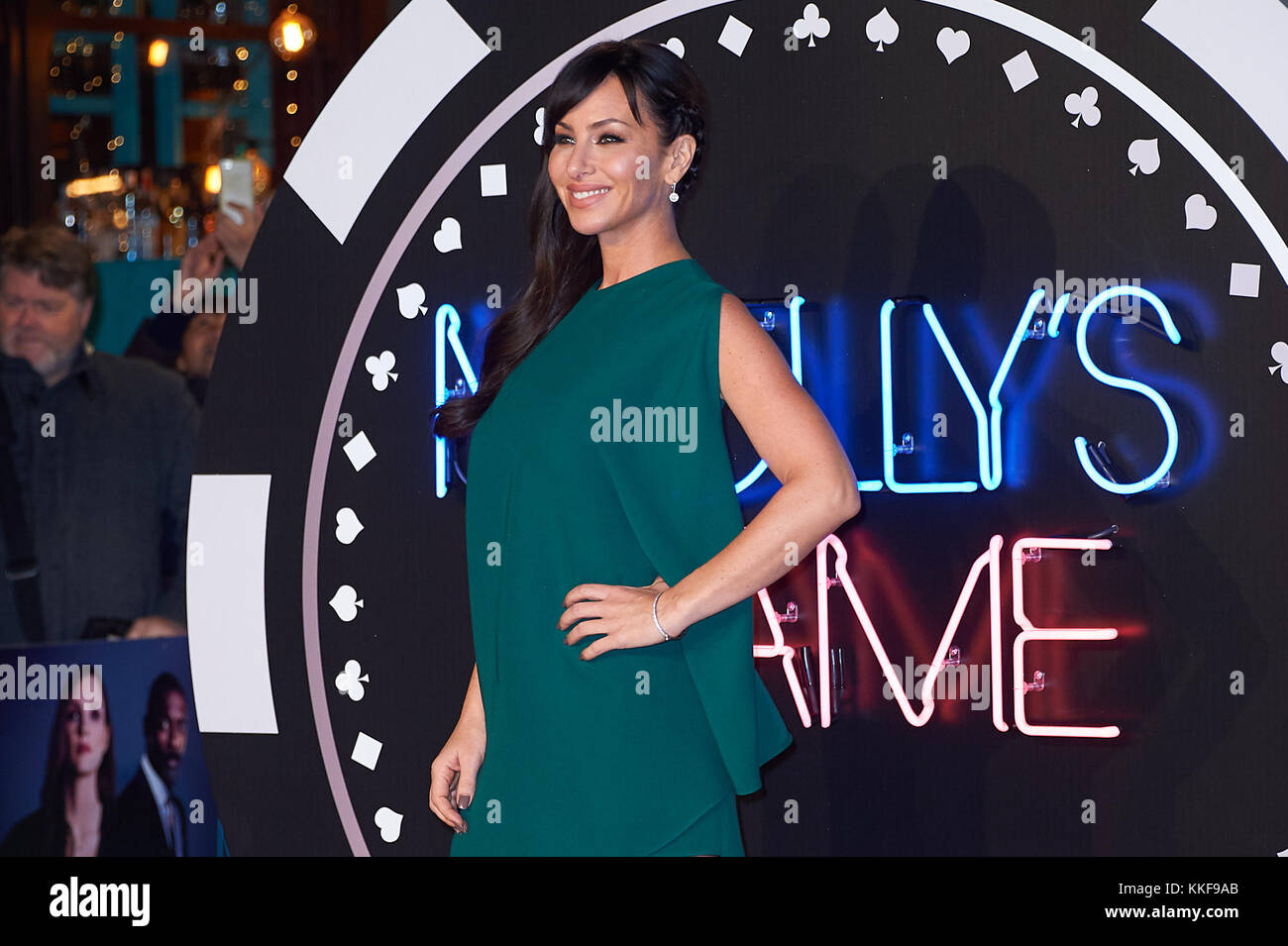 London UK 6th December 2017. Molly Bloom attends the UK Premiere of ...