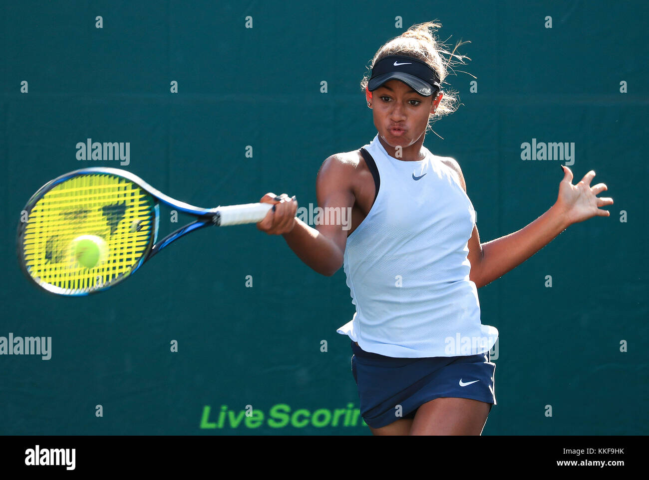 Plantation, Florida, USA. 06th Dec, 2017. Whitney OSUIGWE (USA) plays ...
