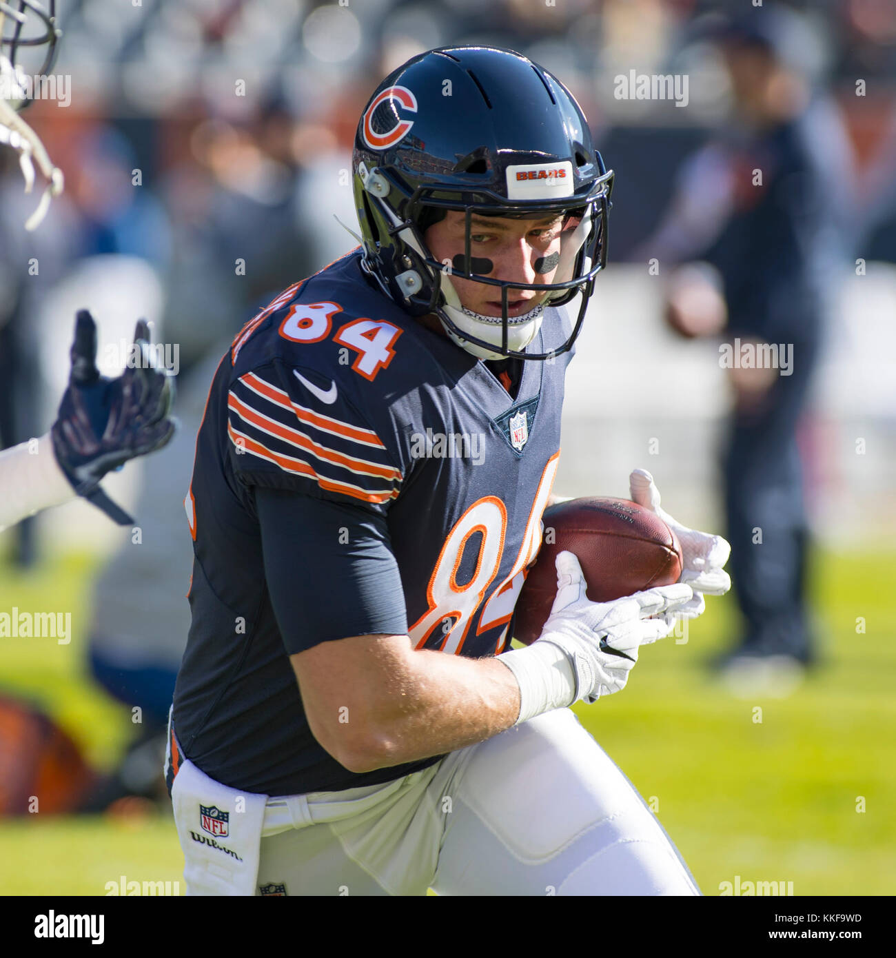 Chicago, Illinois, USA. 03rd Dec, 2017. - Bears #84 Ben Braunecker in ...