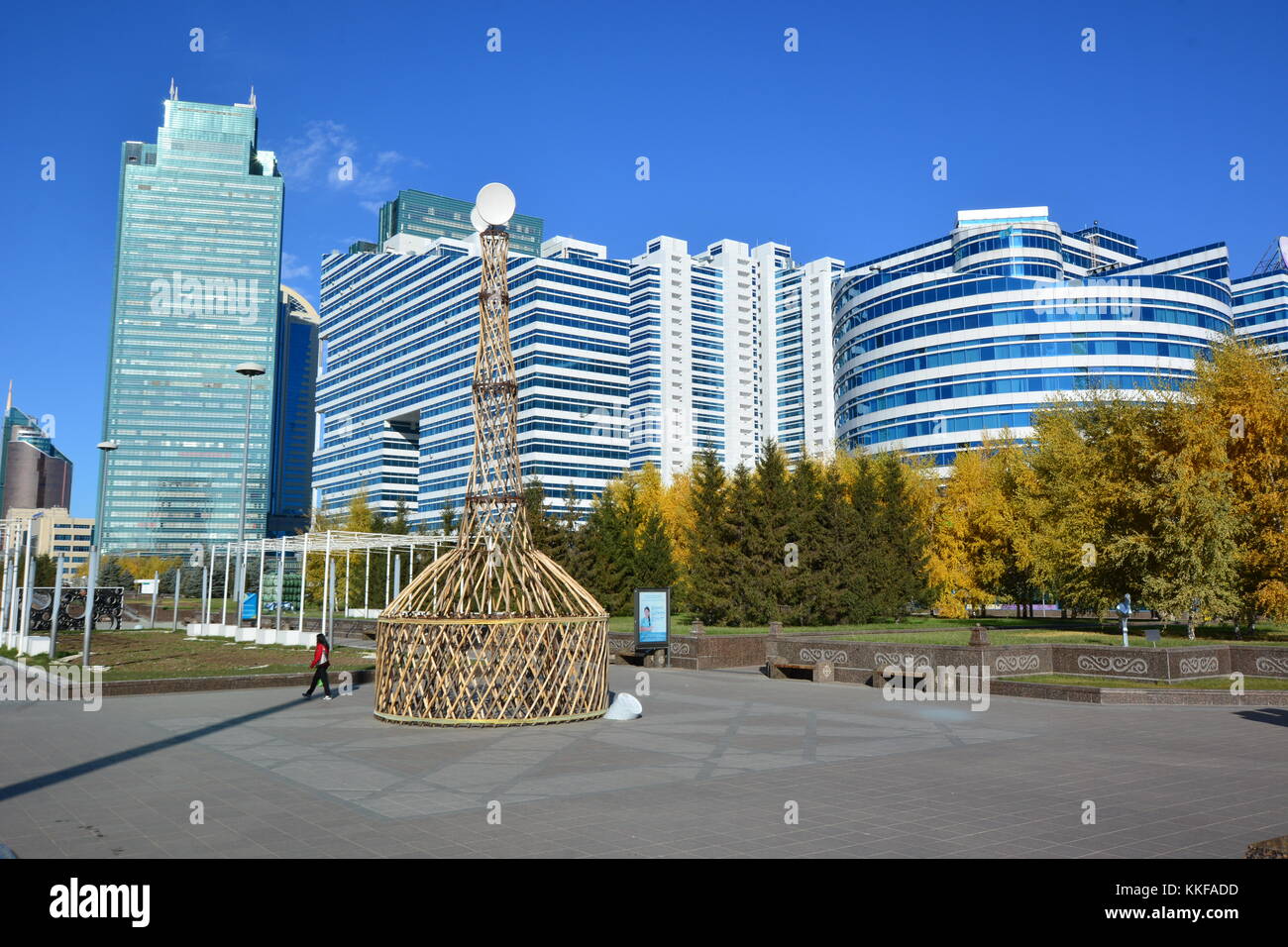 Architecture in Astana, Kazakhstan Stock Photo - Alamy