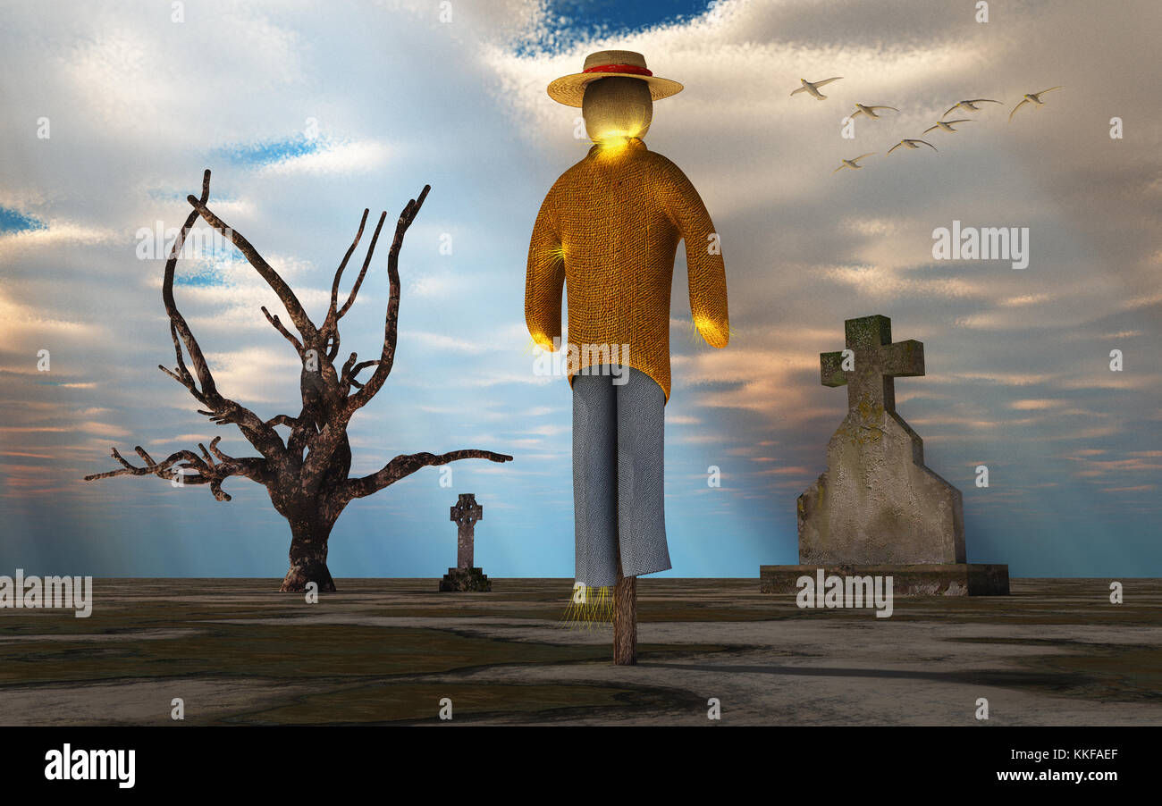 Tree Scarecrow High Resolution Stock Photography and Images - Alamy