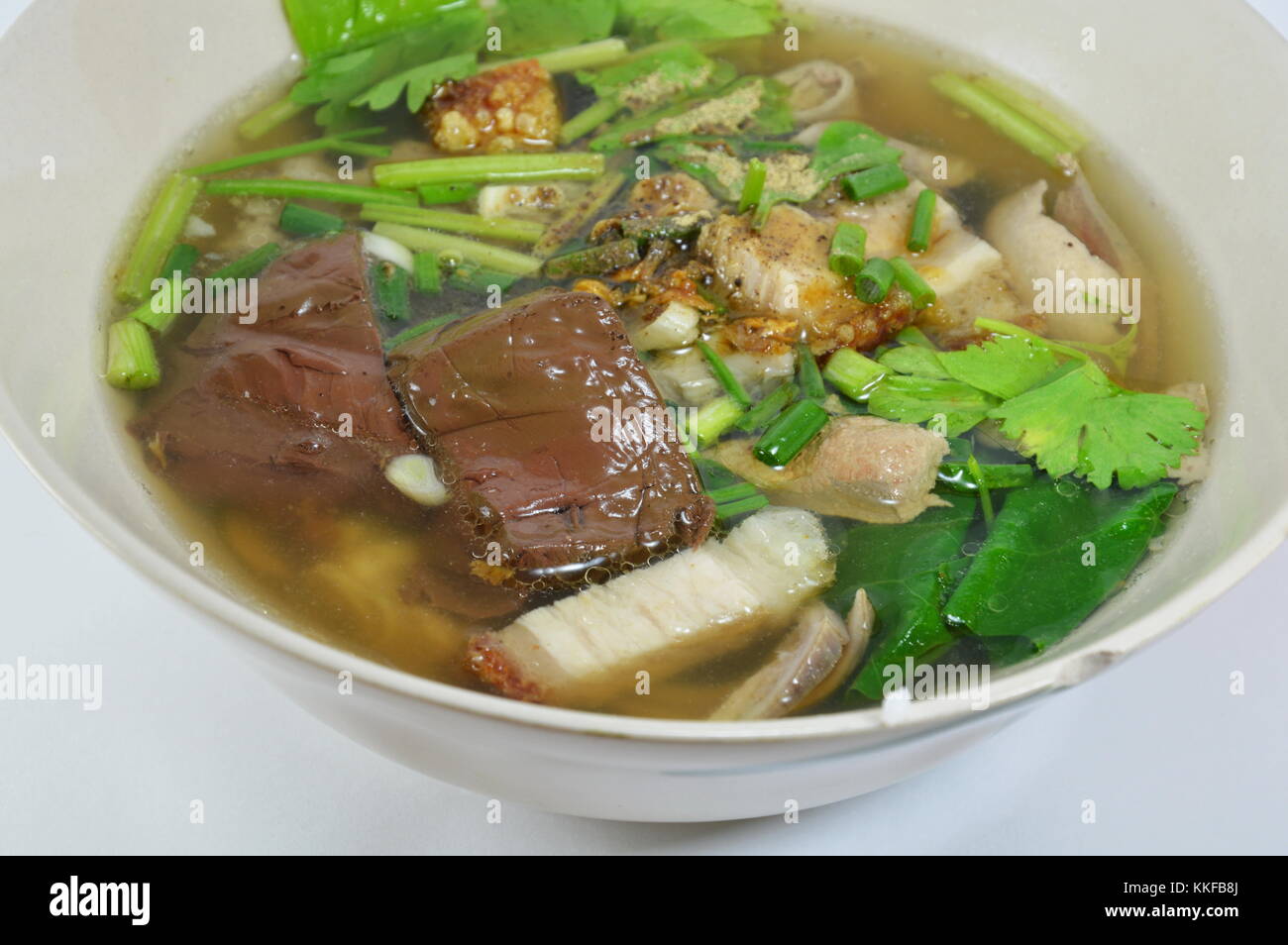 Boiled pork blood hi-res stock photography and images - Alamy