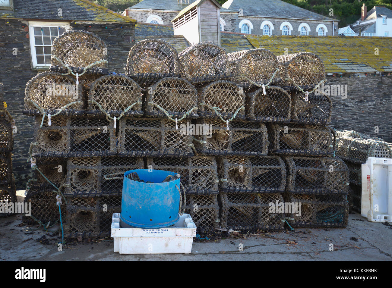 Port Isaac in Cornwall, famous for the Tv series Doc Martin which is ...