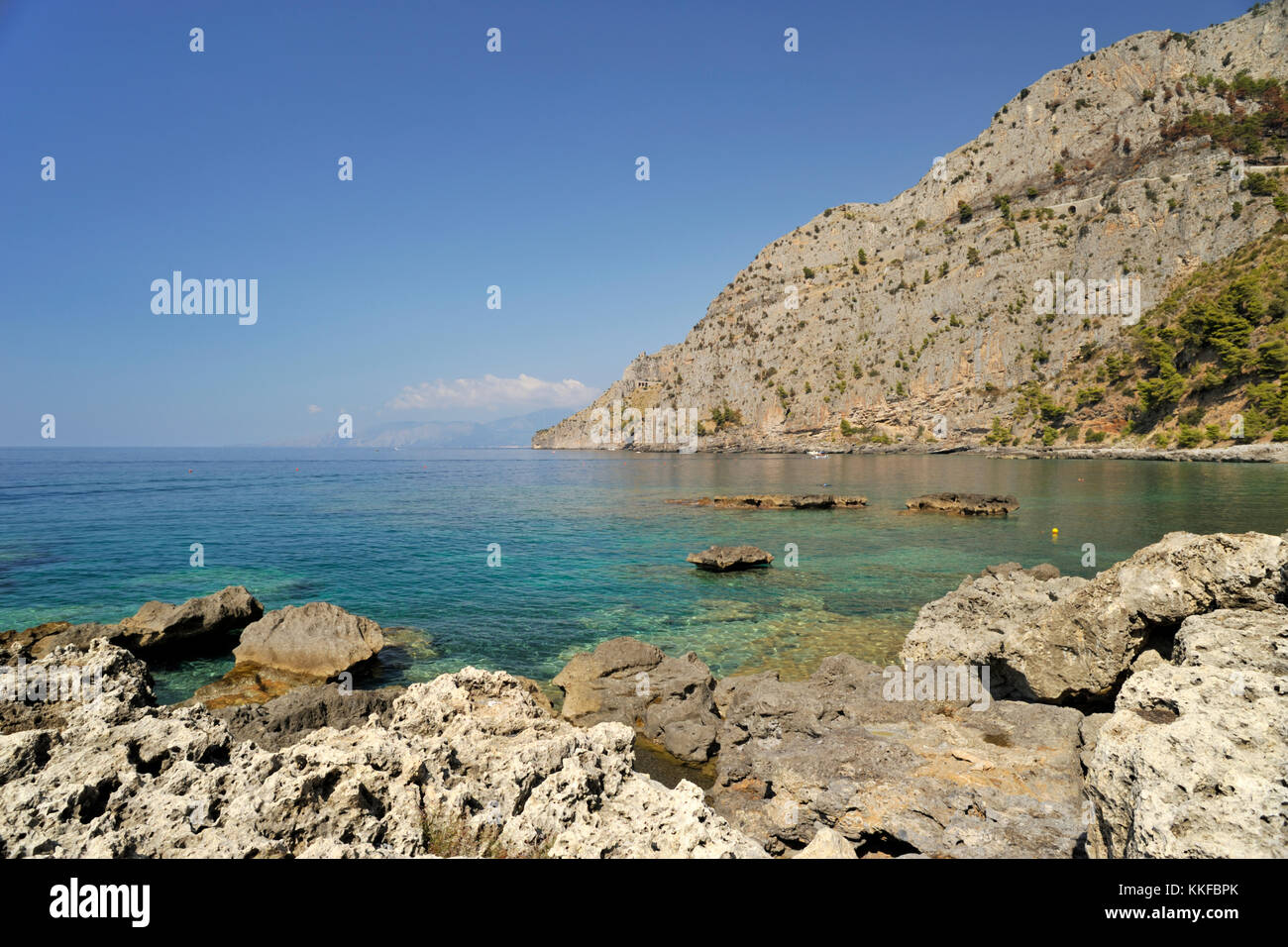 Italy, Basilicata, Maratea, Acquafredda beach Stock Photo - Alamy