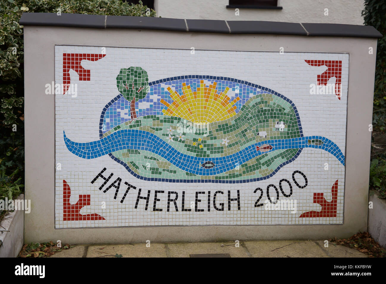 in Hatherleigh Devon Stock Photo - Alamy