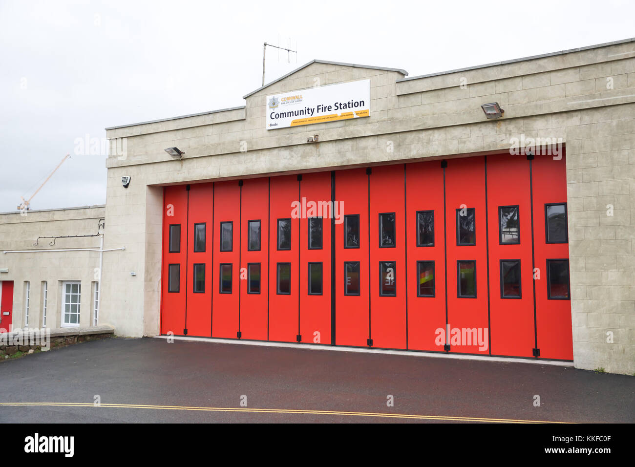 Cornwall fire brigade hi-res stock photography and images - Alamy