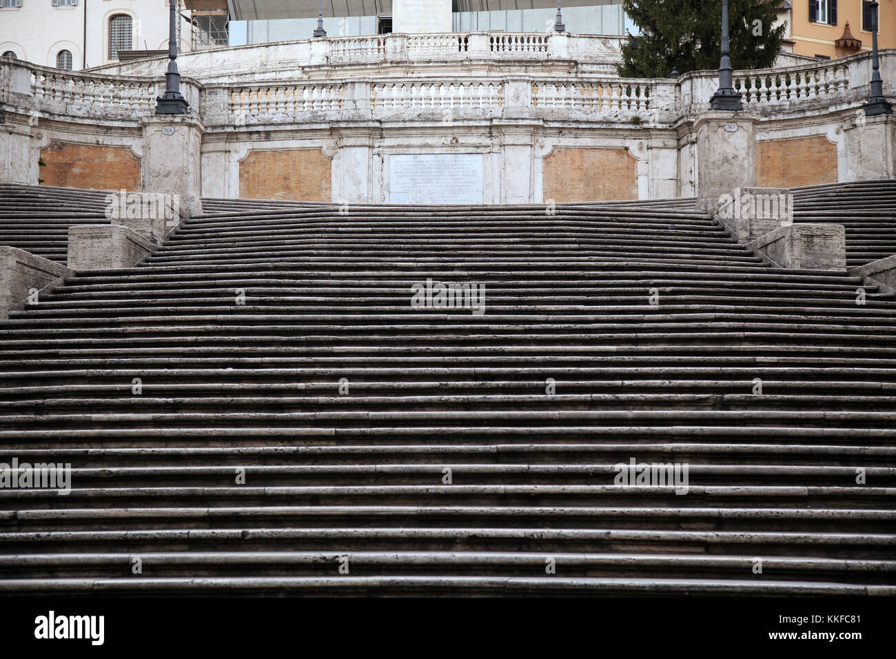 Spanish square with Spanish Steps in Rome Italy, piazza Spagna ...
