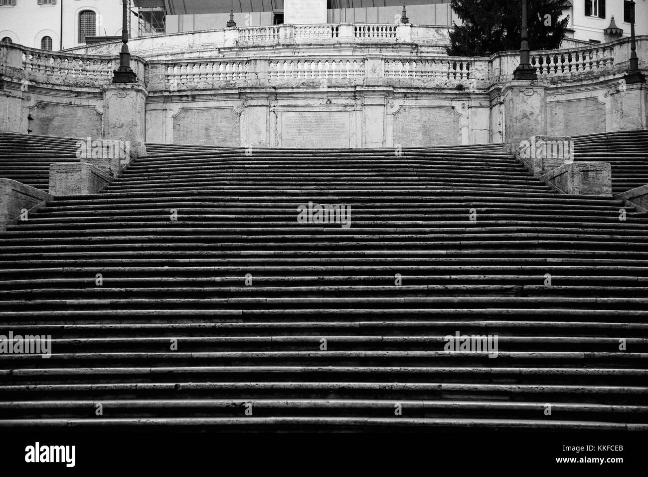 Spanish square with Spanish Steps in Rome Italy, piazza Spagna ...