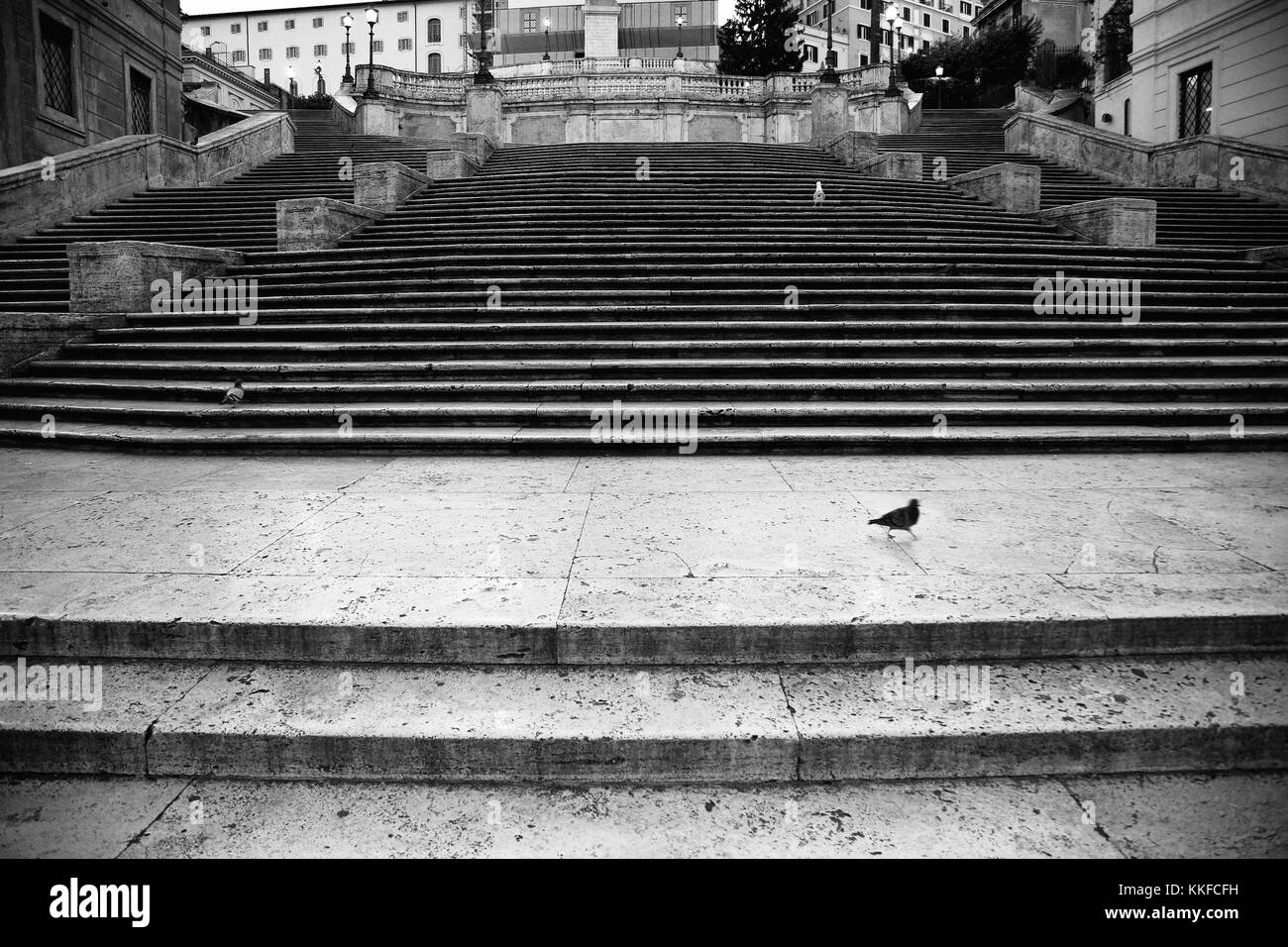 Spanish square with Spanish Steps in Rome Italy, piazza Spagna ...