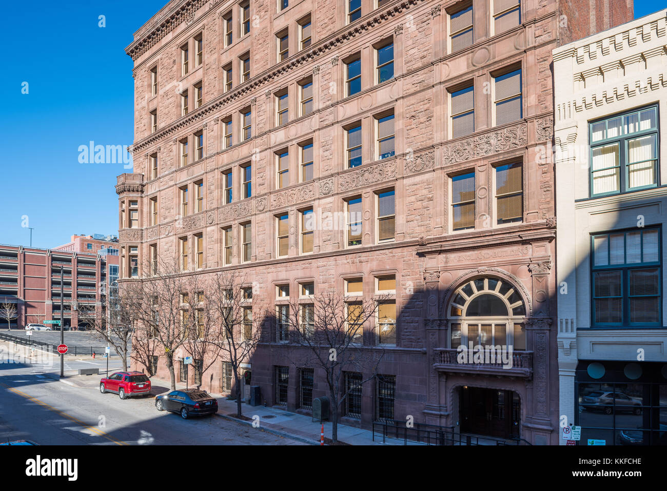 New England Building downtown Kansas City Stock Photo - Alamy