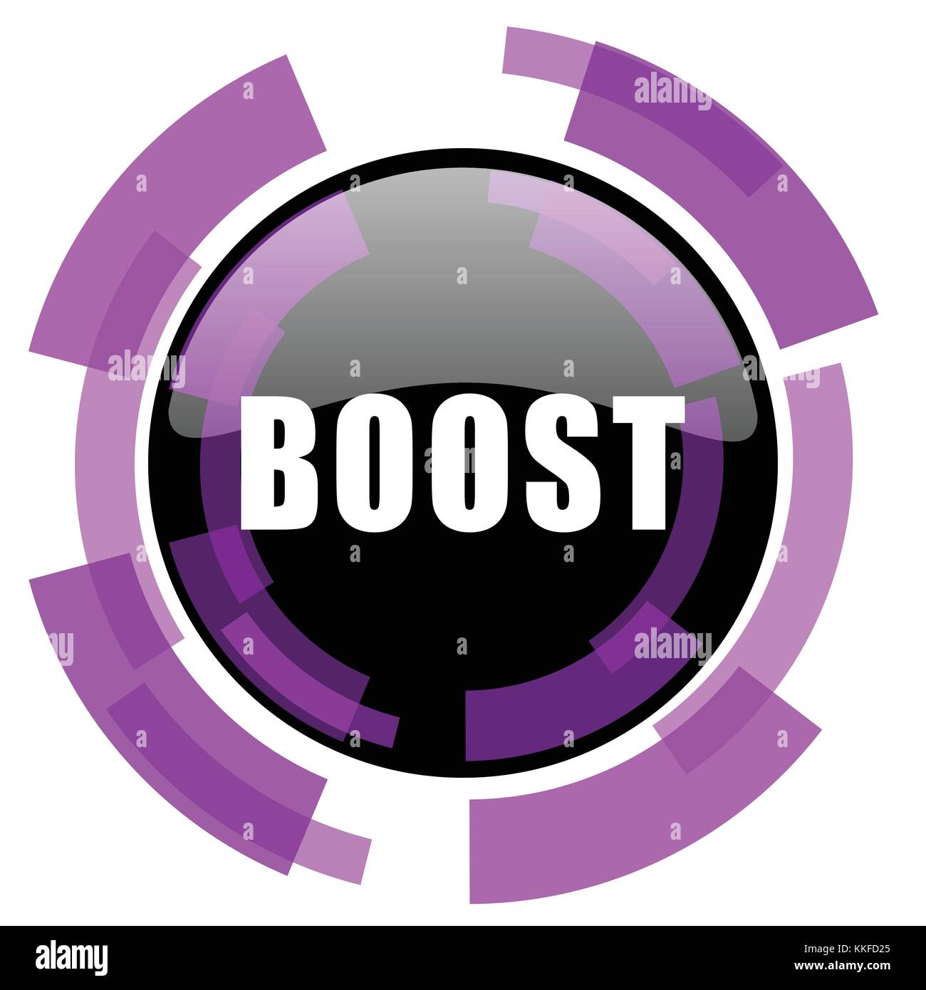 Boost button Stock Vector Images - Alamy