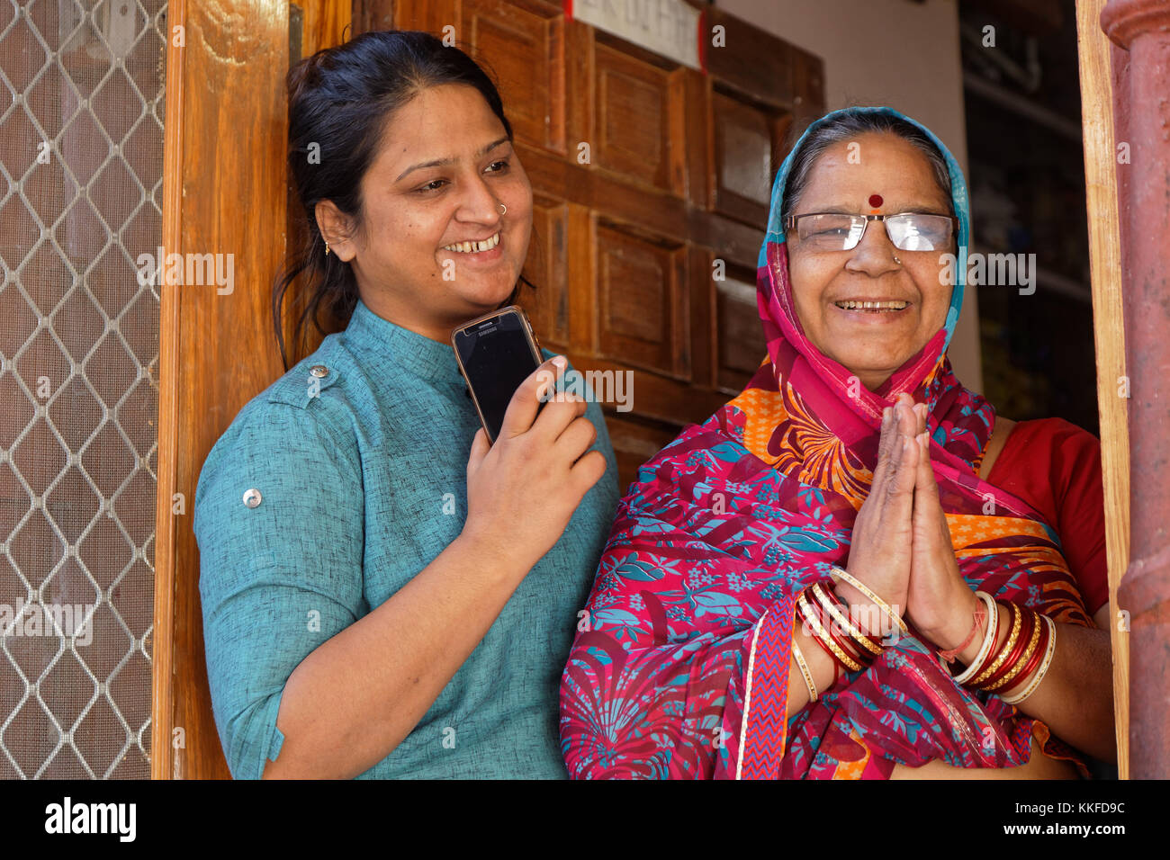 JODHPUR, INDIA, October 31, 2017 : People in their traditional brahmin ...