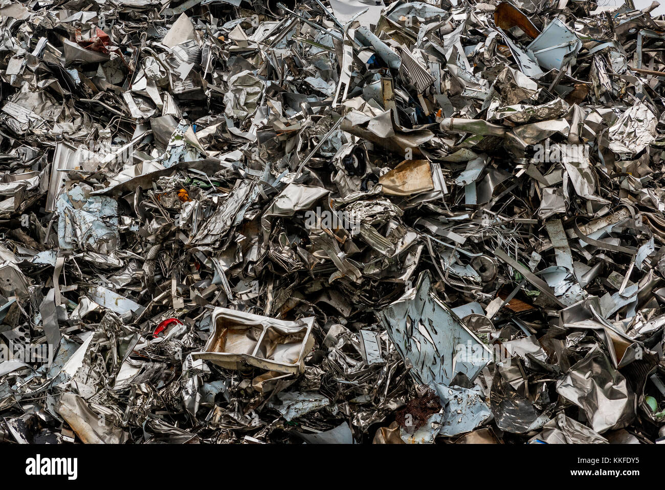 Plenty of recycling steel Stock Photo - Alamy