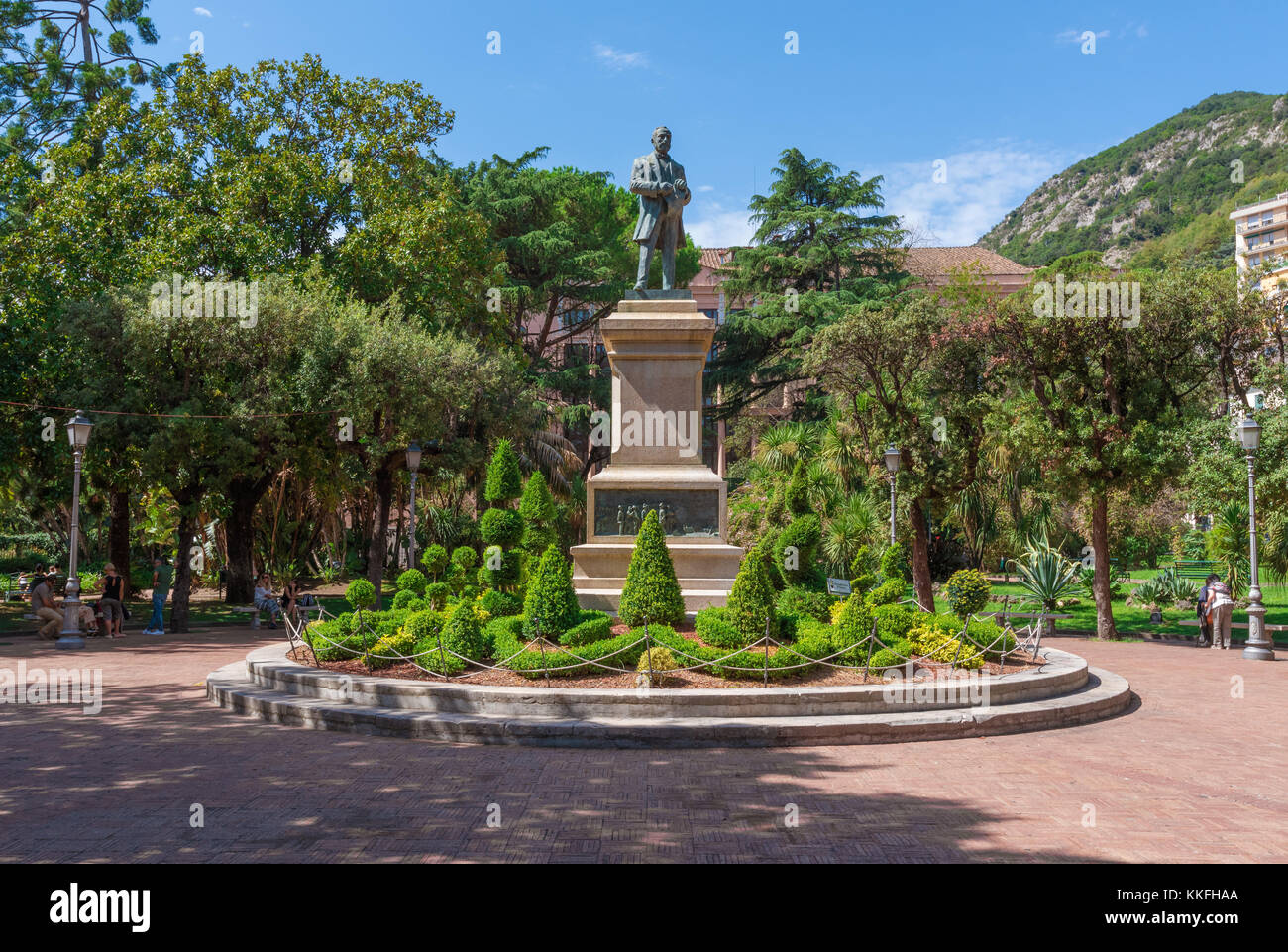 Salerno (Italy) - The historic center and the port of the big city on ...