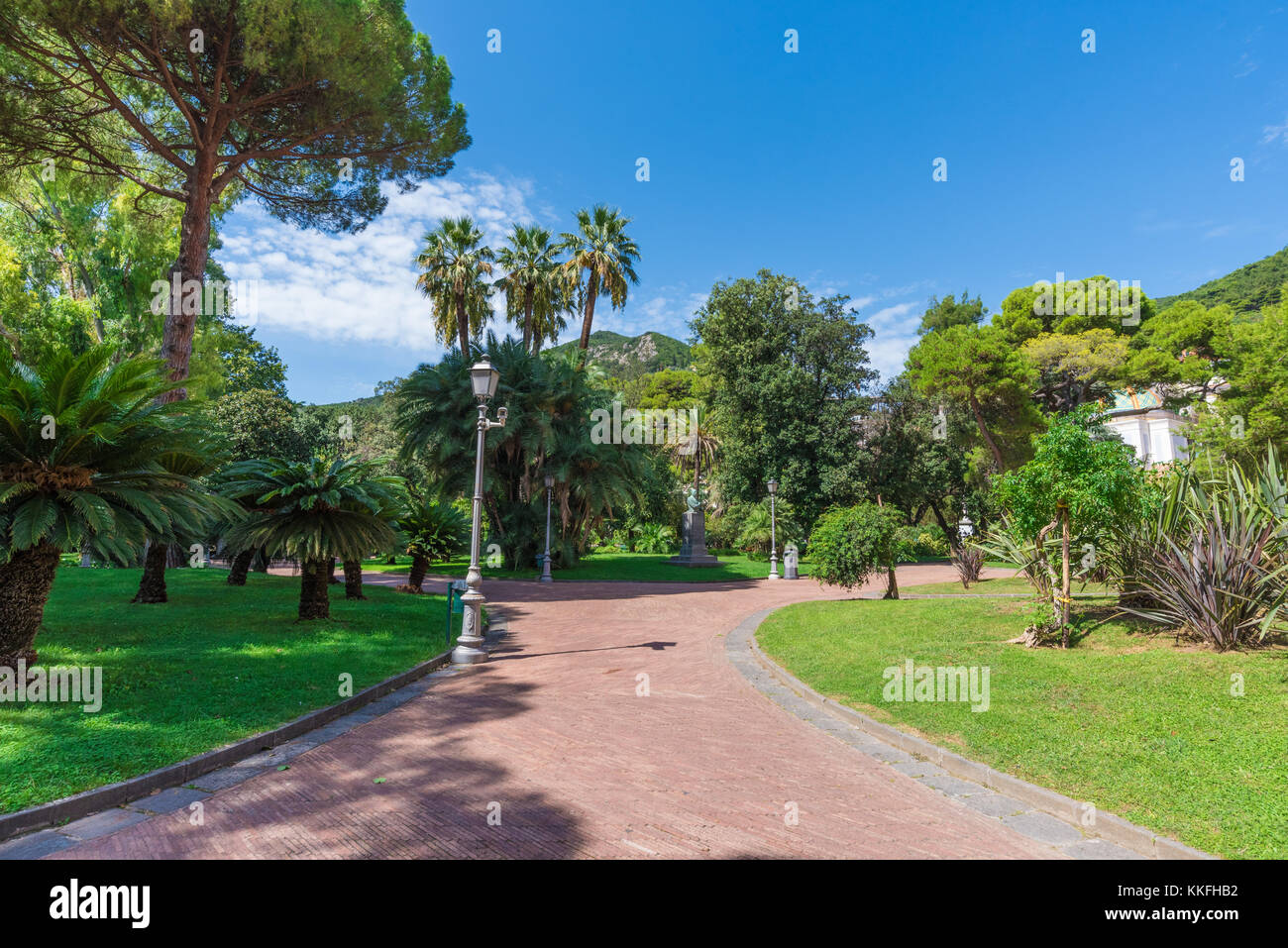 Salerno (Italy) - The historic center and the port of the big city on ...