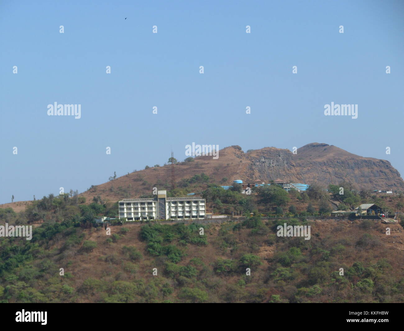 View from hill Stock Photo - Alamy