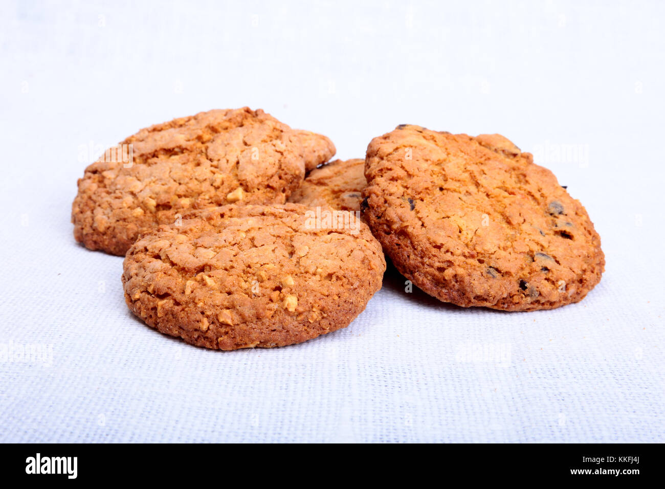 Assorted handmade fresh cake isolated on a white background Stock Photo ...
