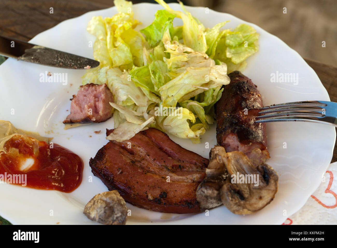 delicious grilled meat Stock Photo - Alamy