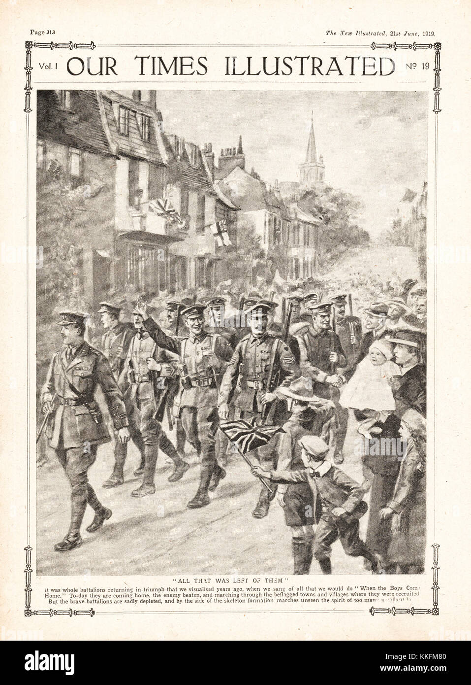 Victory march 1919 hi-res stock photography and images - Alamy