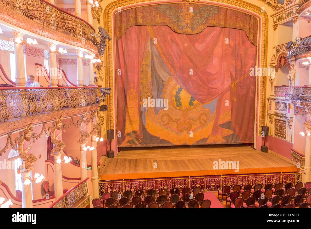 Manaus opera house interior hi-res stock photography and images - Alamy