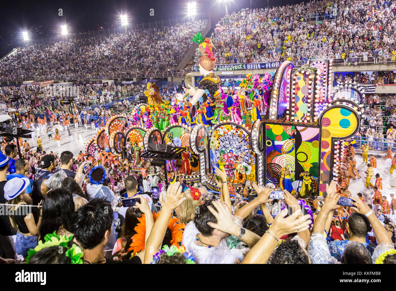 The Sambódromo in Rio de Janeiro, Brazil Stock Photo - Alamy