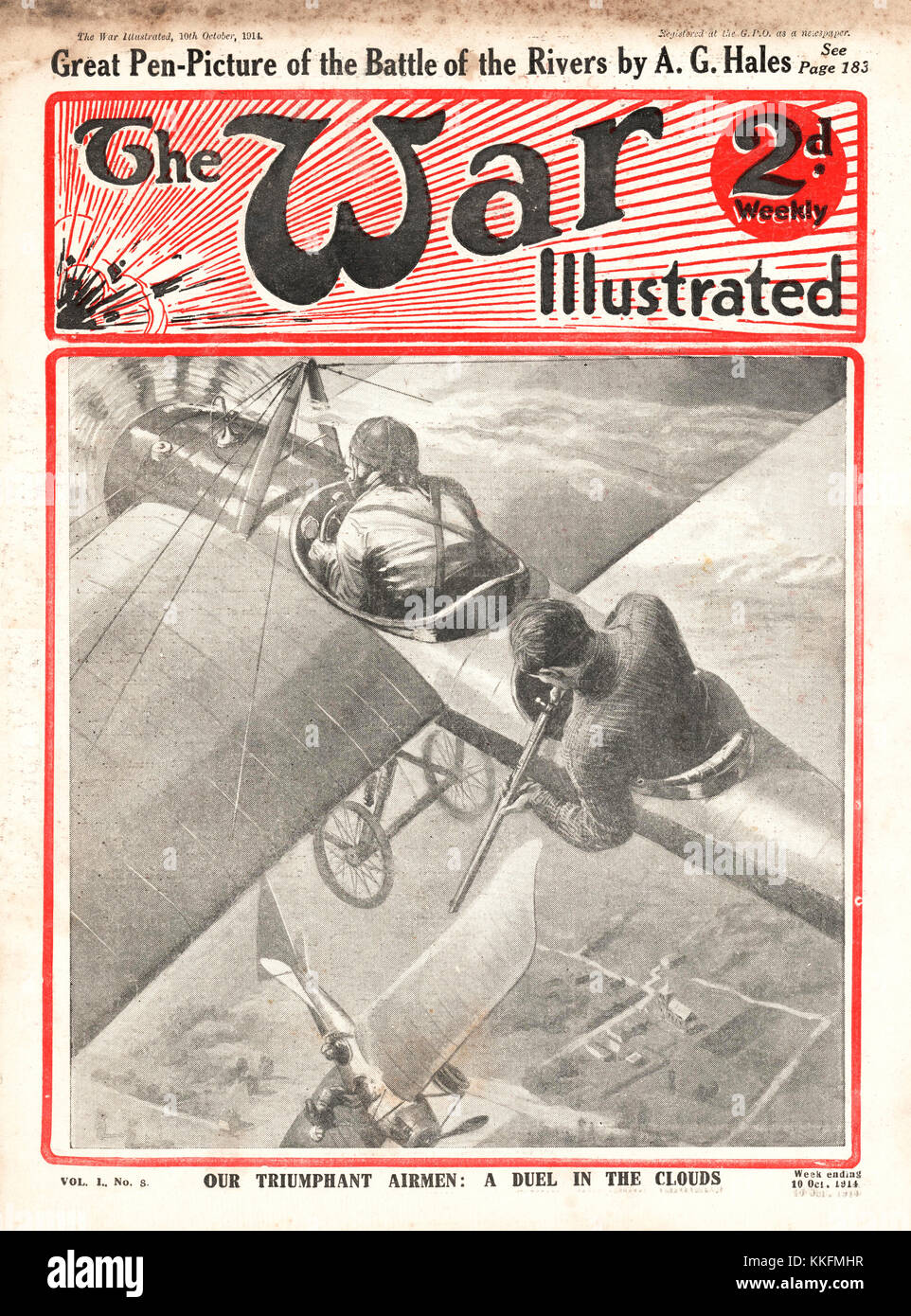 Dogfight world war one hi-res stock photography and images - Alamy