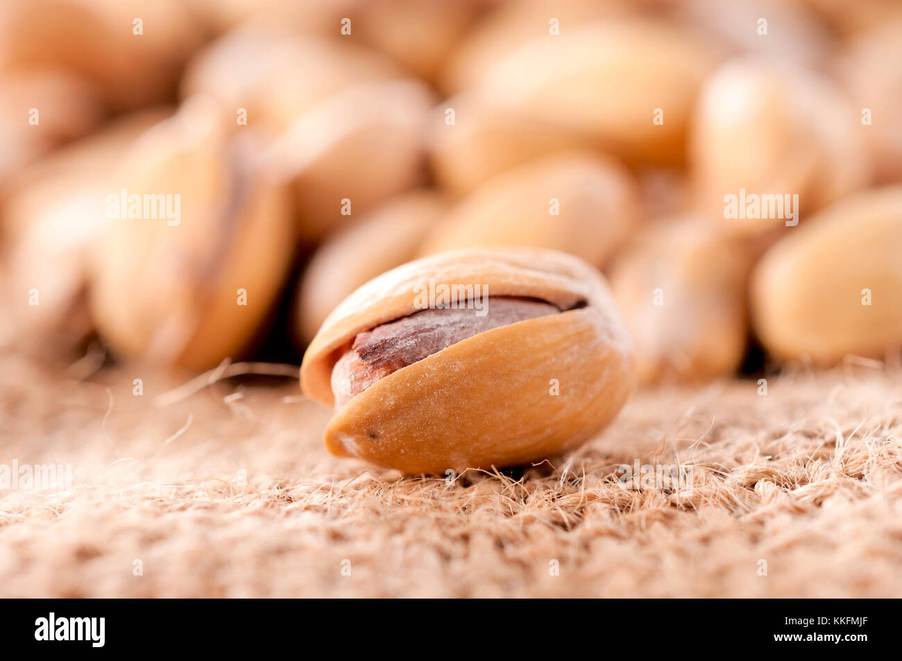 Close up to single pistachio in low key Stock Photo - Alamy
