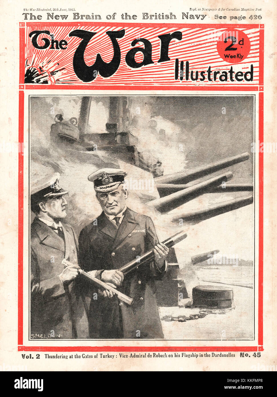 Admiral john de robeck hi-res stock photography and images - Alamy