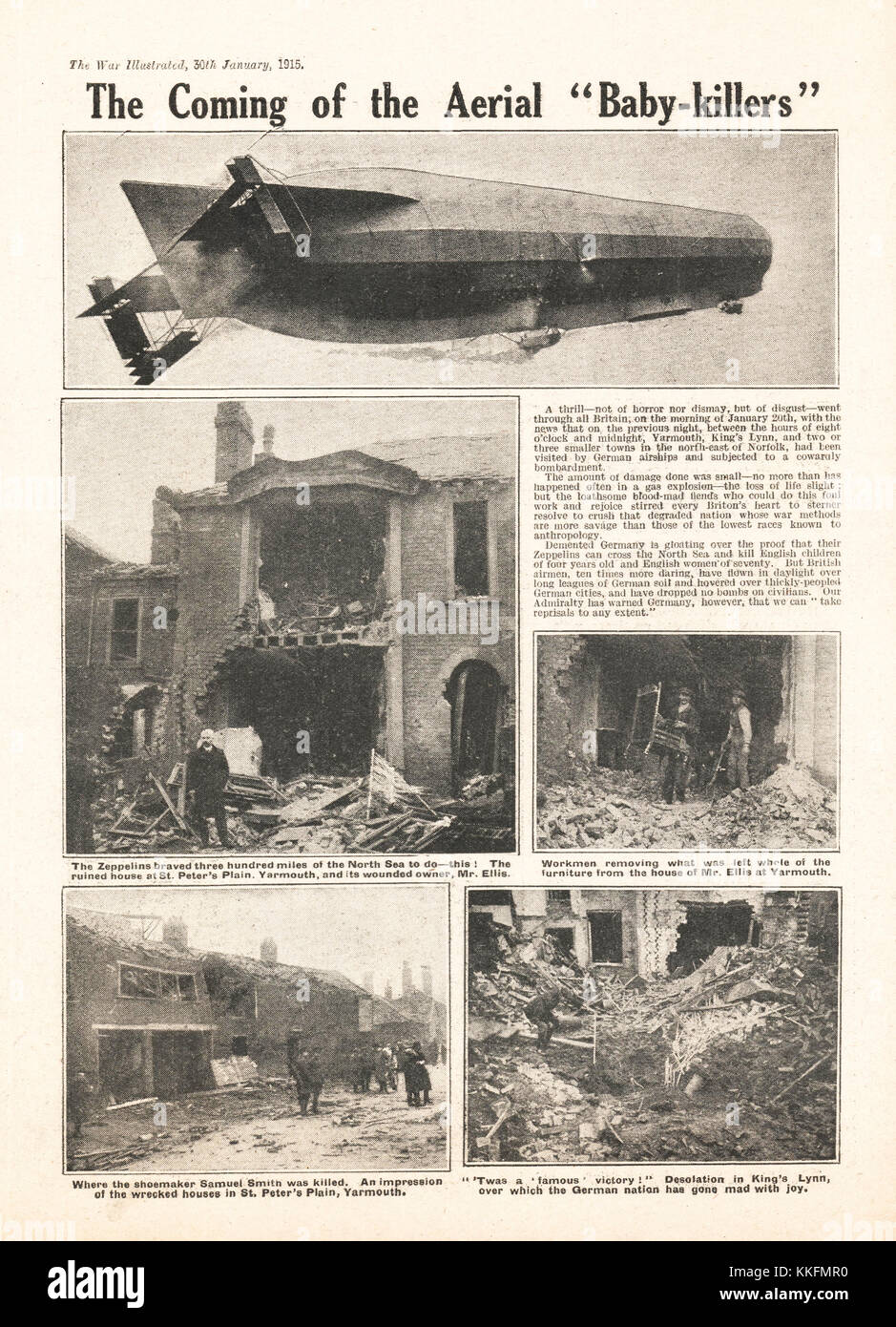 Zeppelin raid hi-res stock photography and images - Alamy