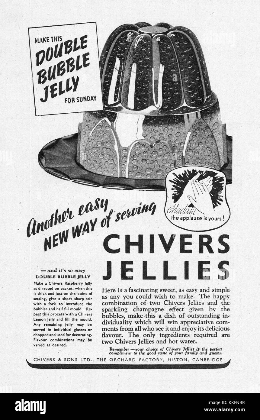 Chivers hi-res stock photography and images - Alamy