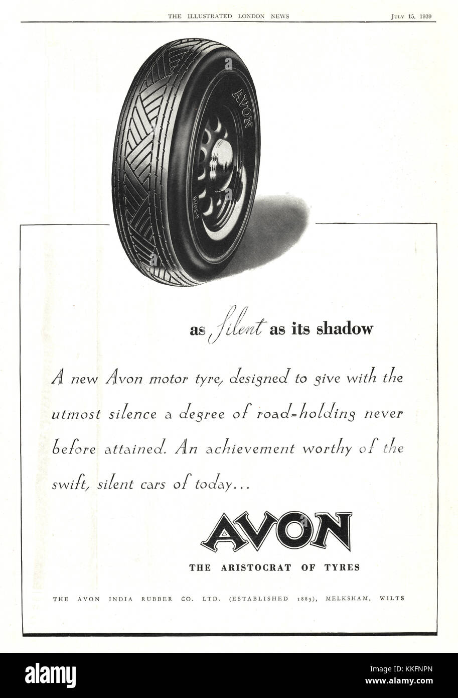 Avon Tyres Advertisements
