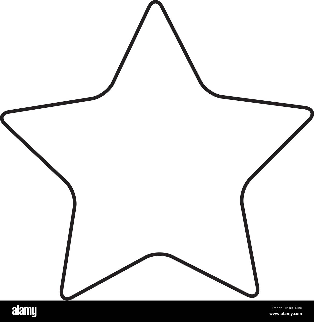 Star shape symbol Stock Vector Image & Art - Alamy