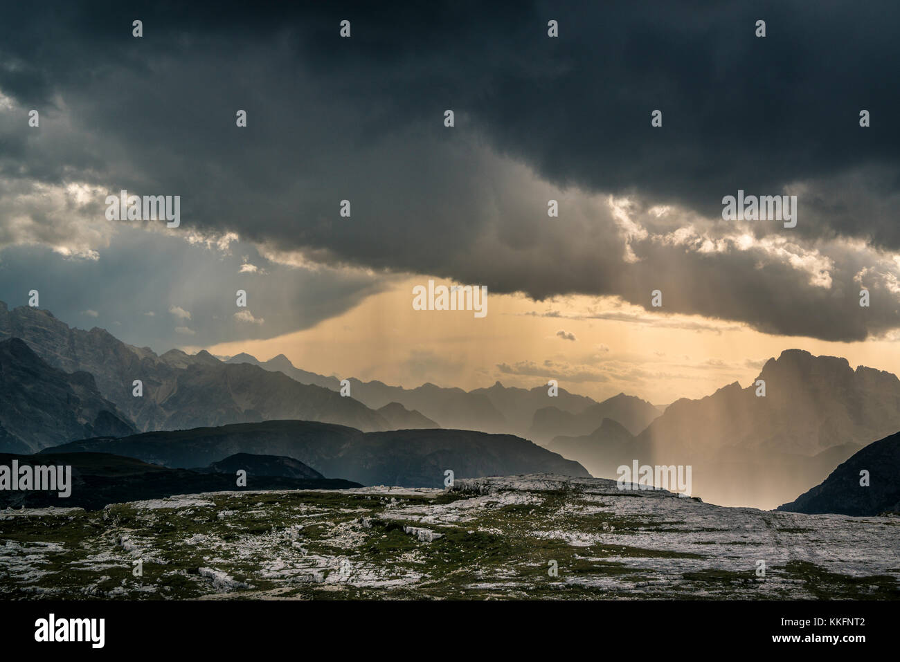 Three Peaks Nature Park, Sexten Dolomites, South Tyrol, Italy Stock ...
