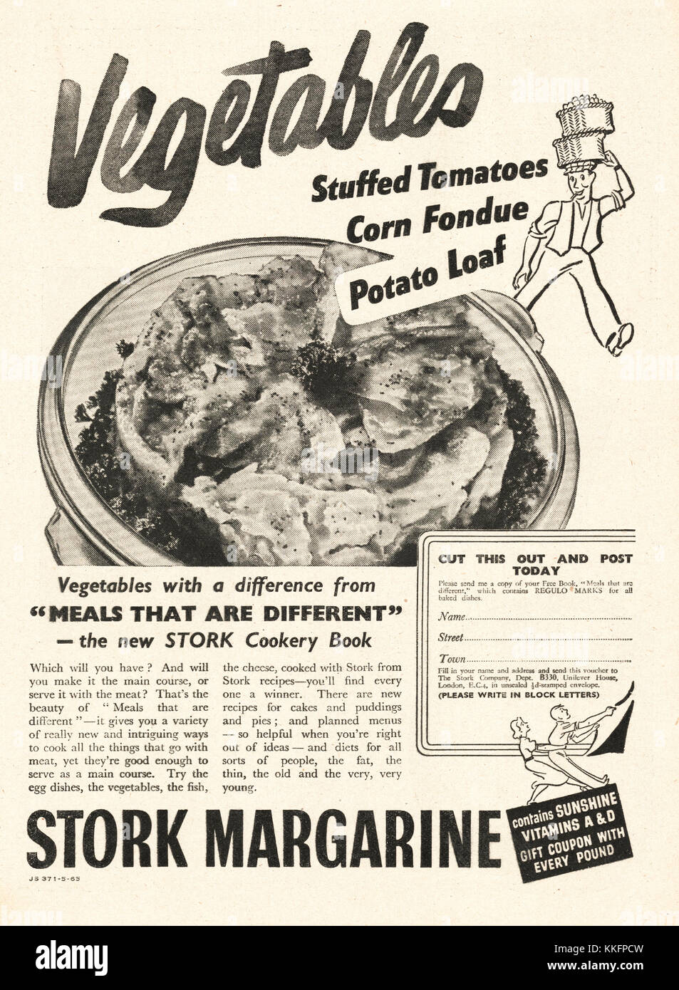 Stork margarine hi-res stock photography and images - Alamy