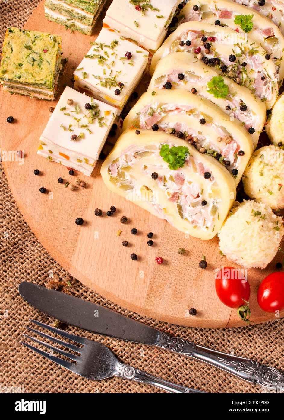 Preparing appetizers hi-res stock photography and images - Alamy