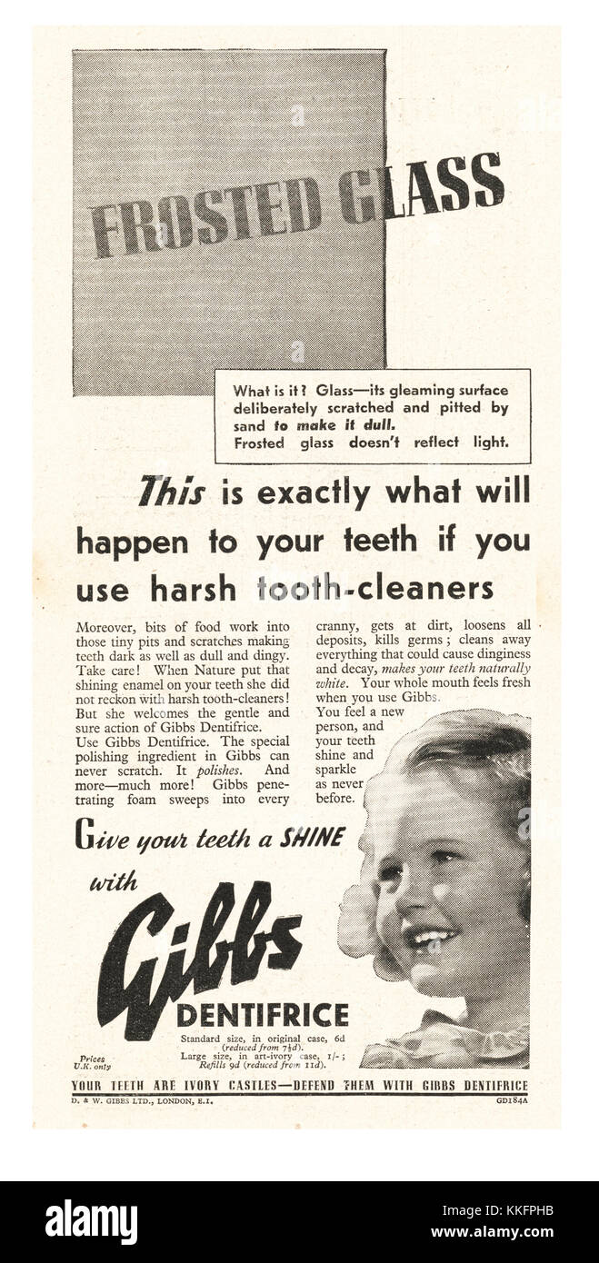 Gibbs Toothpaste High Resolution Stock Photography and Images - Alamy