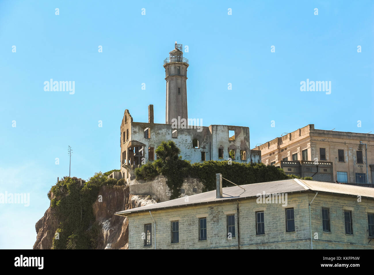 Alcatraz view on the golden gate bridge hi-res stock photography and ...