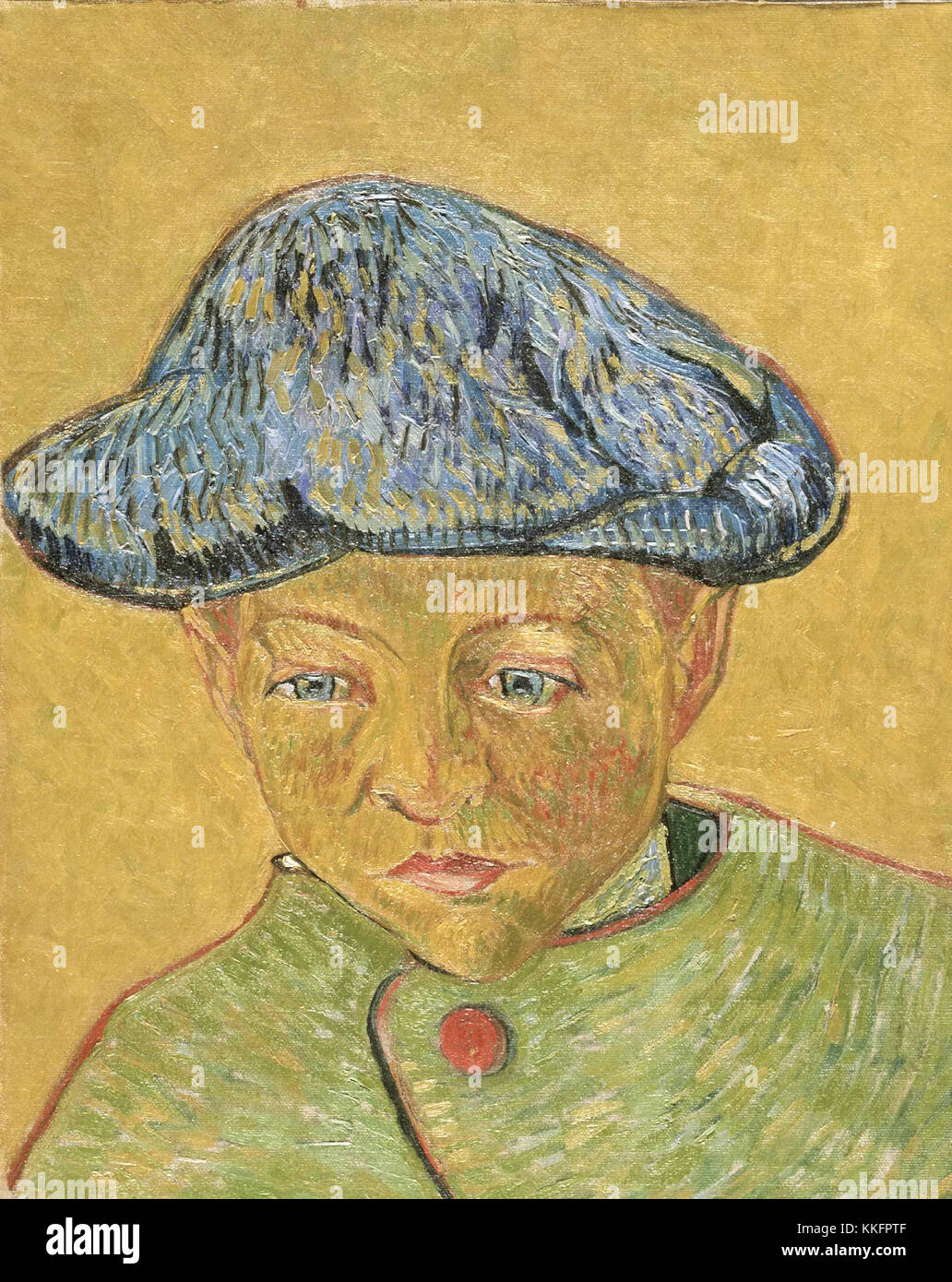 An old vintage portrait painting Stock Photo - Alamy