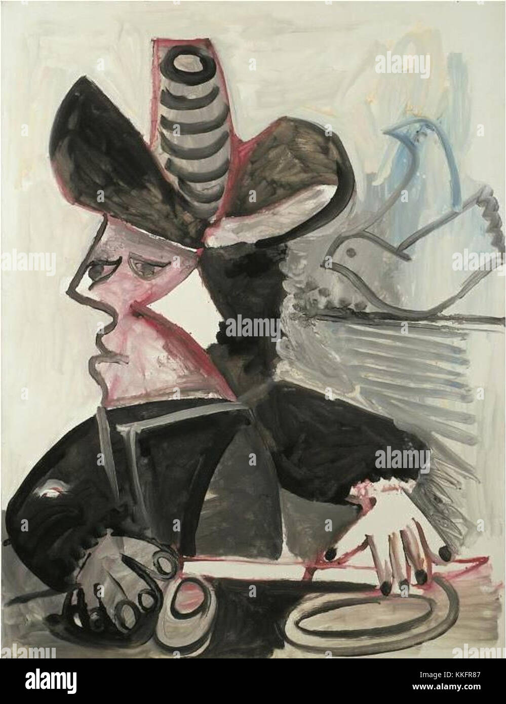 Abstract expressionist portrait hi-res stock photography and images - Alamy