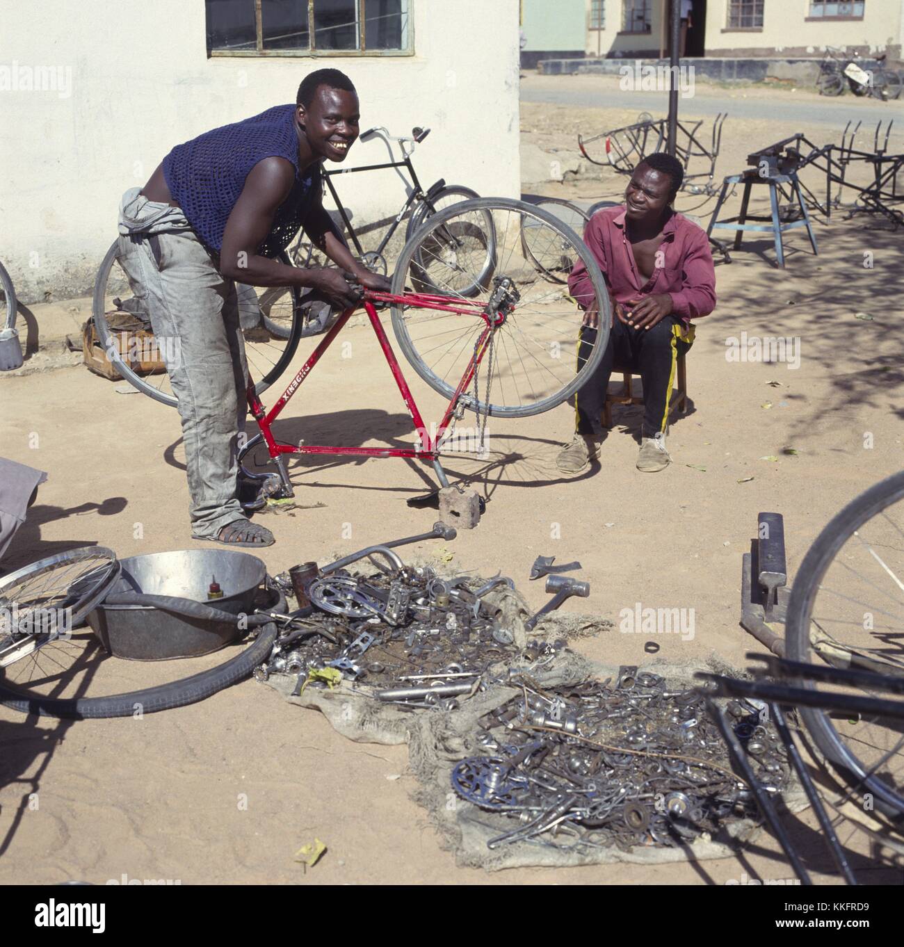 Bicycle garage gutu zimbabwe hi-res stock photography and images - Alamy