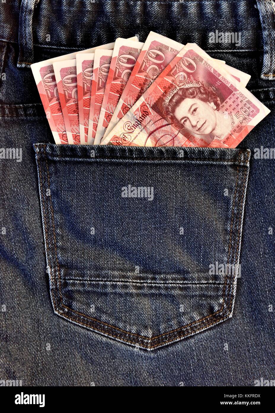 50 pound notes hi-res stock photography and images - Alamy
