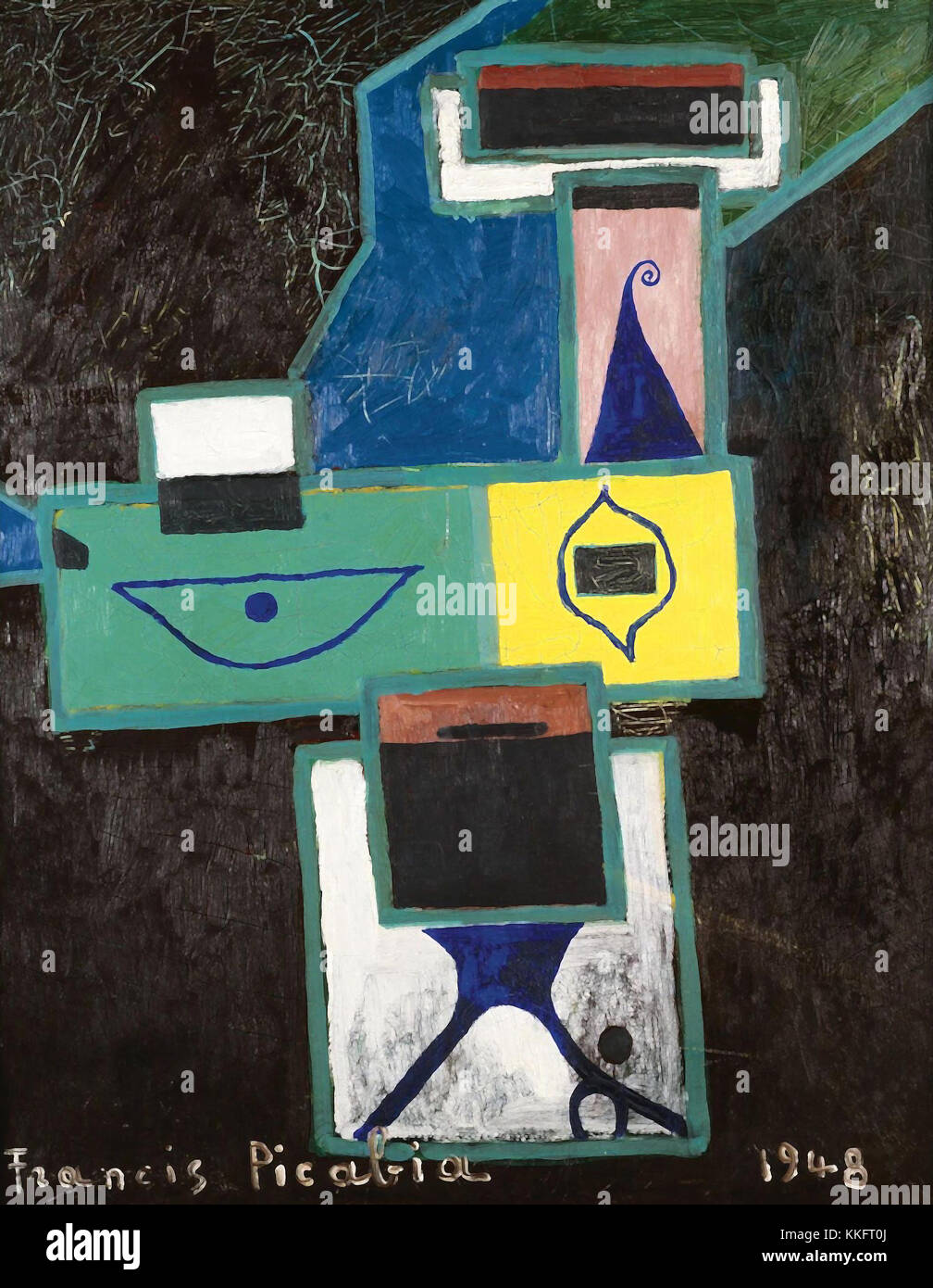 vintage abstract artwork Stock Photo - Alamy