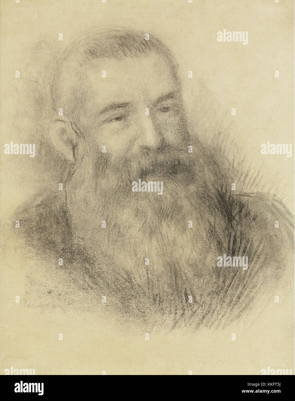 An old vintage portrait painting Stock Photo - Alamy