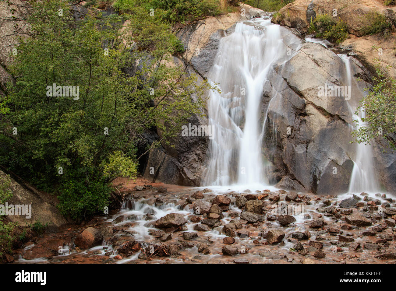 Helen Hunt Falls near Colorado Springs, CO Stock Photo - Alamy