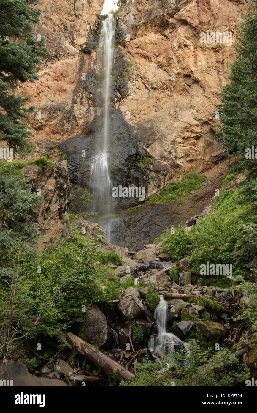 Treasure Falls near Pagosa Springs, CO Stock Photo - Alamy